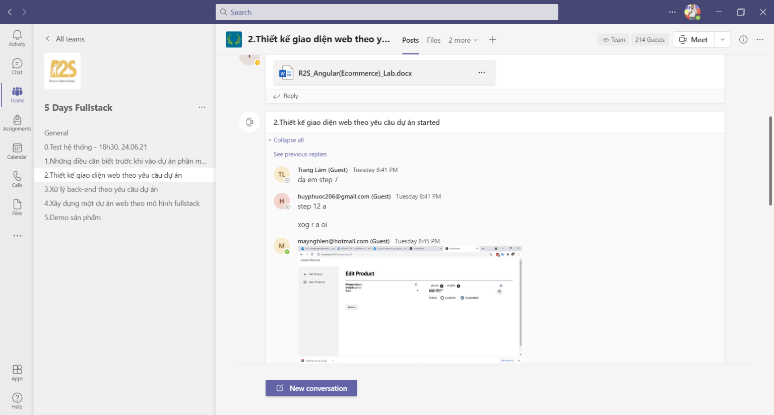 90 giờ học để trở thành Java Back end Developer - R2S Academy