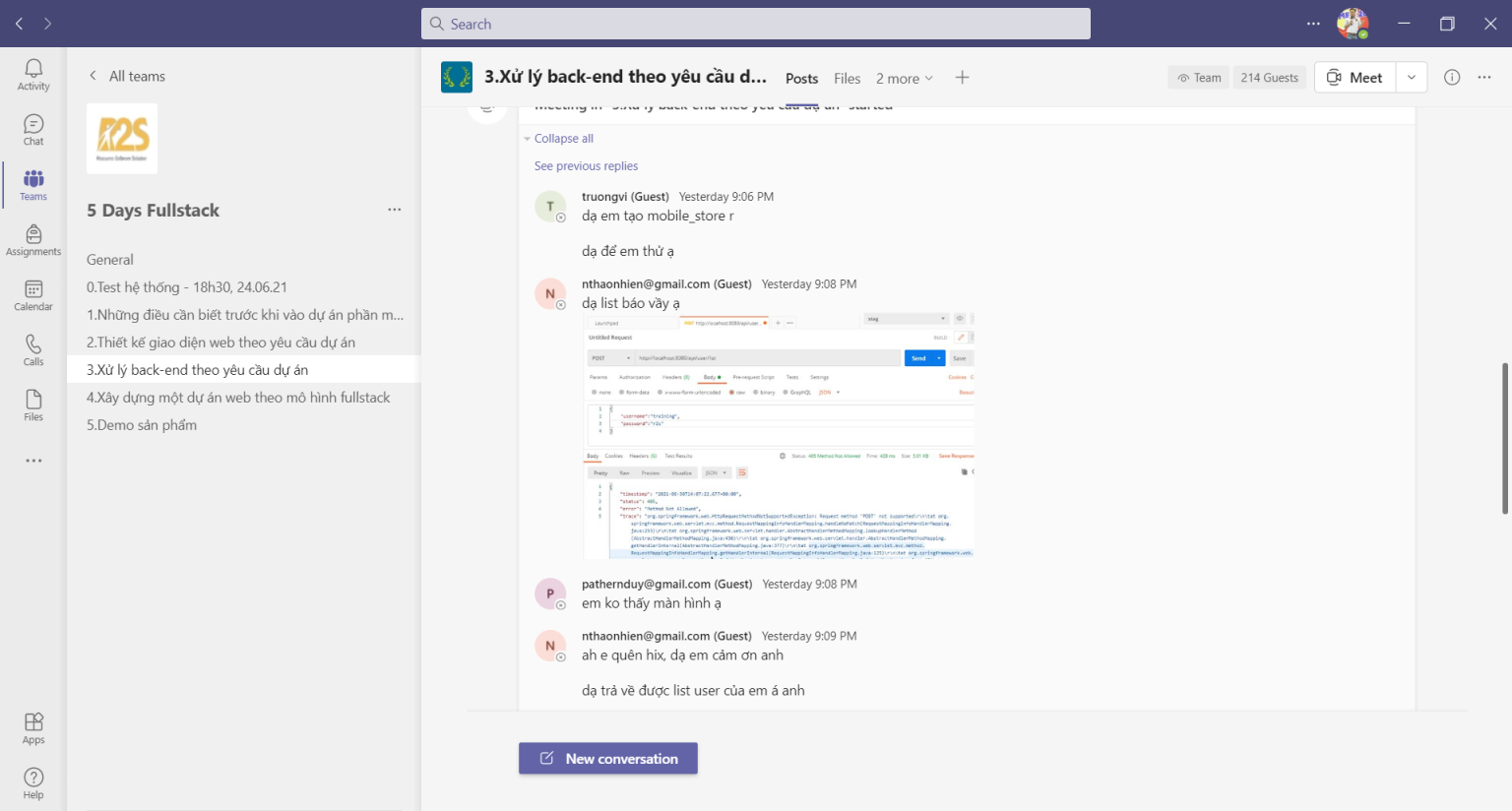 90 giờ học để trở thành Java Back end Developer - R2S Academy