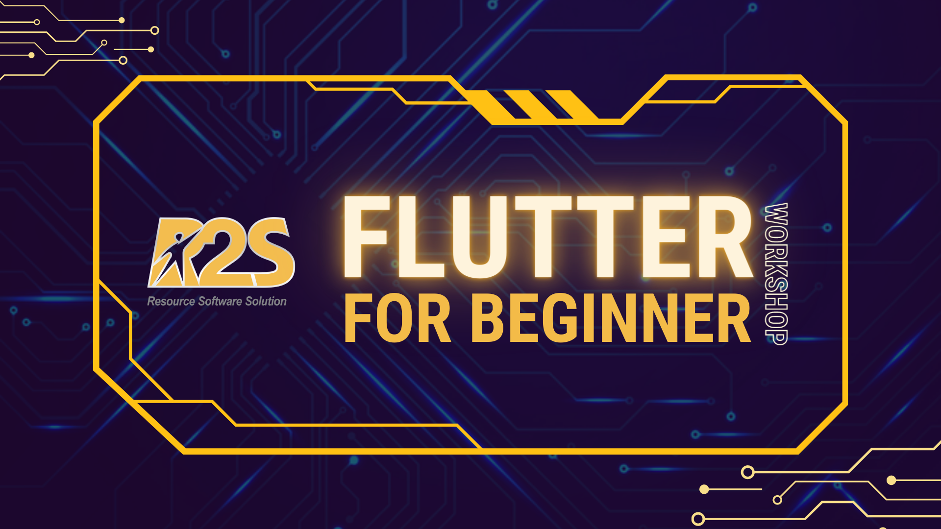 Workshop "Flutter For Beginner" - R2S Academy