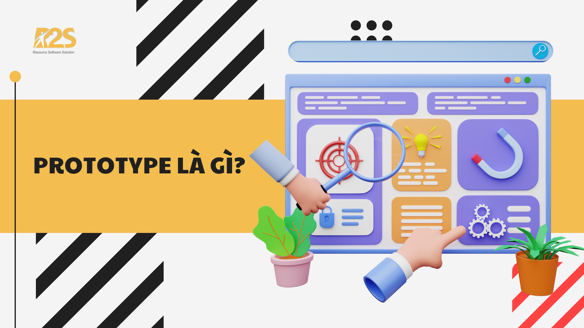 Phân biệt Wireframe, Mockup và Prototype - R2S Academy