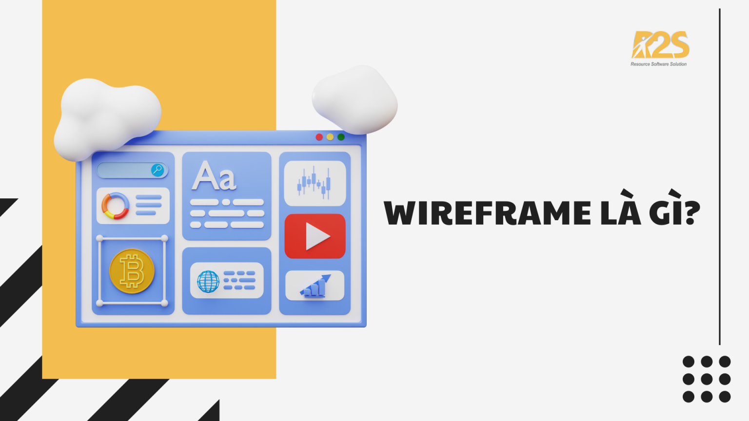 Phân biệt Wireframe, Mockup và Prototype - R2S Academy