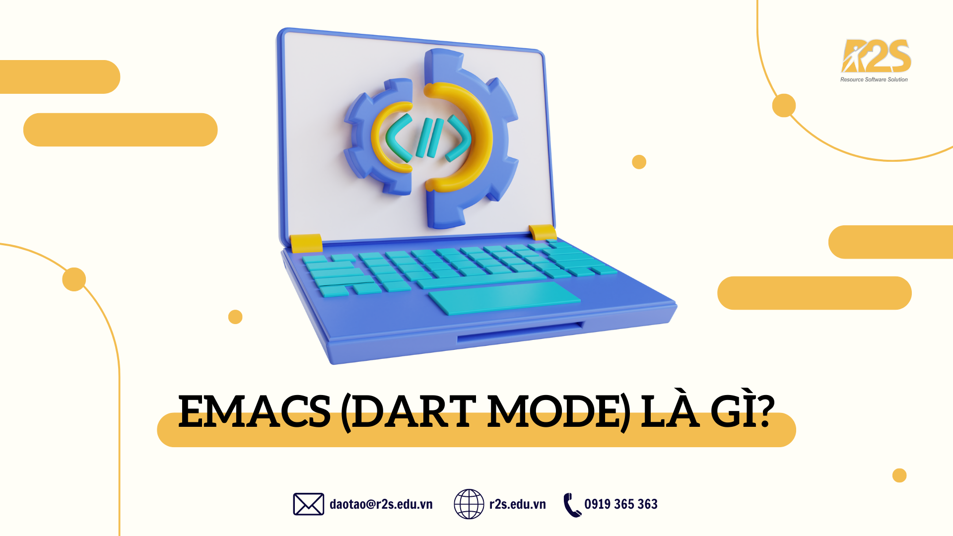 ide dành cho lập trình viên flutter - R2S Academy