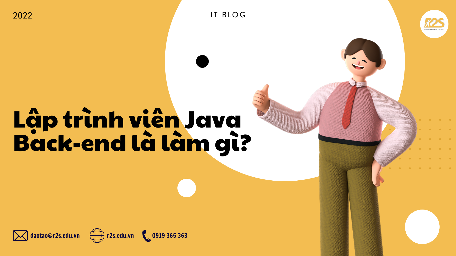 Java backend là gì? Học Java backend ở đâu? - R2S Academy