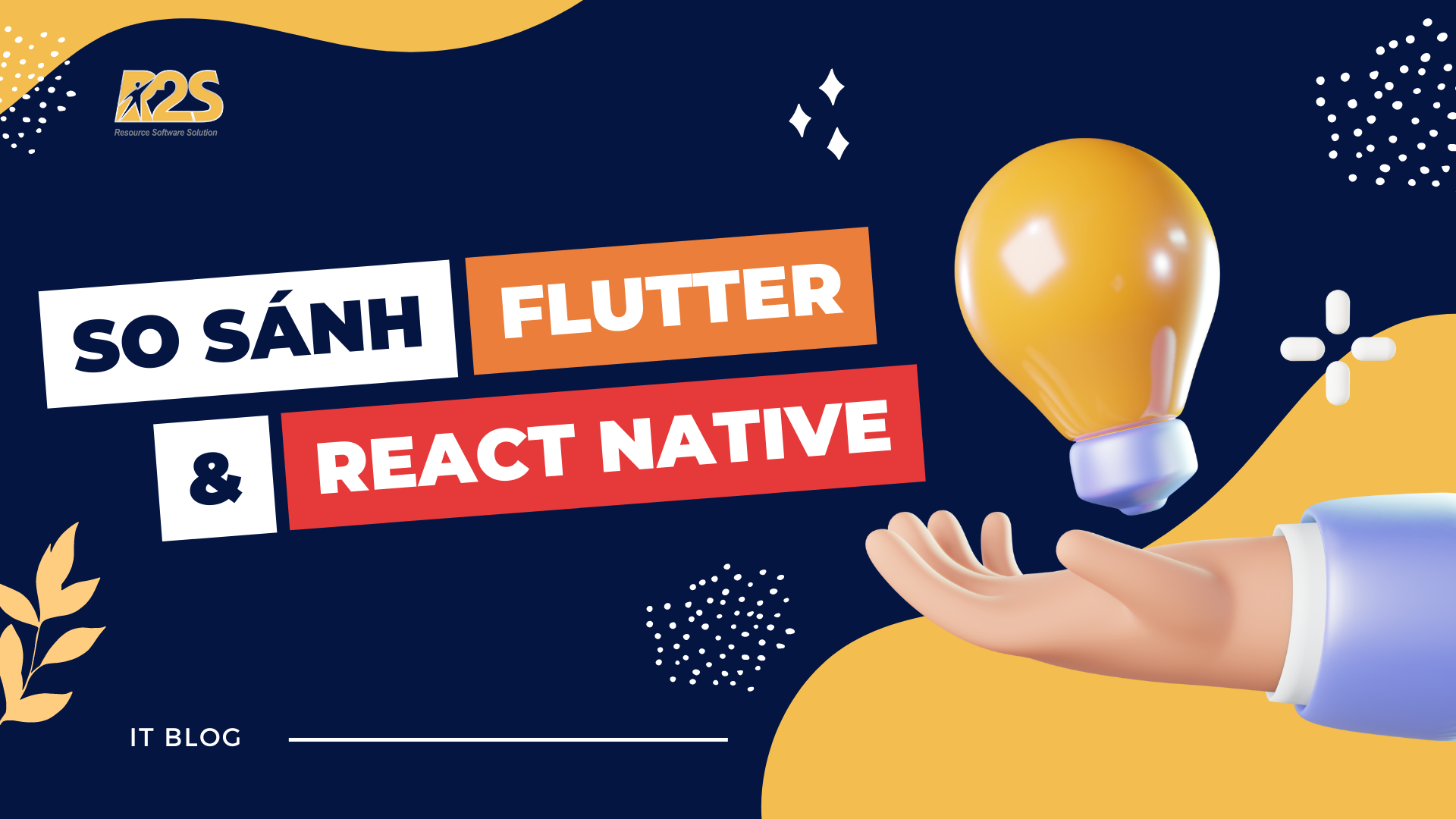So Sánh Flutter Và React Native R2s Academy