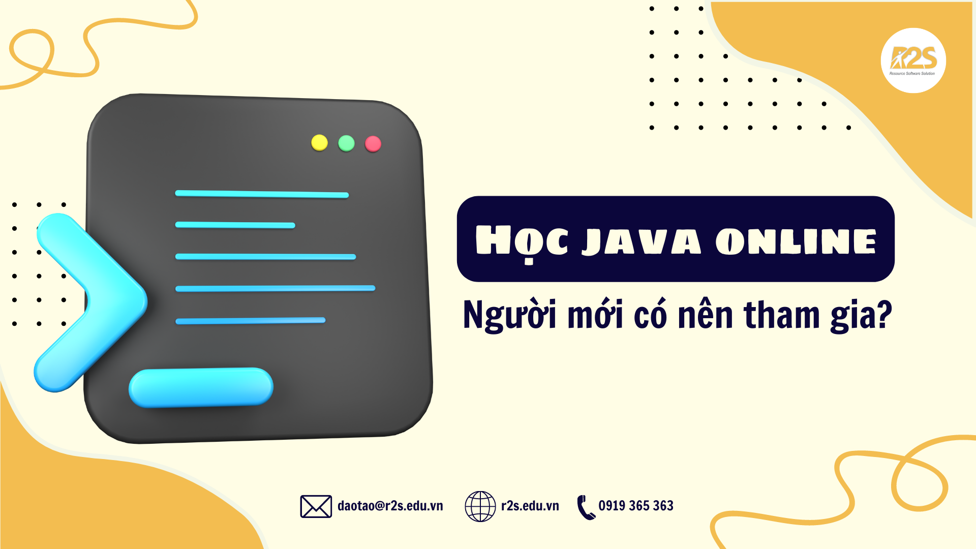 Học java online: Người mới có nên tham gia? - R2S Academy