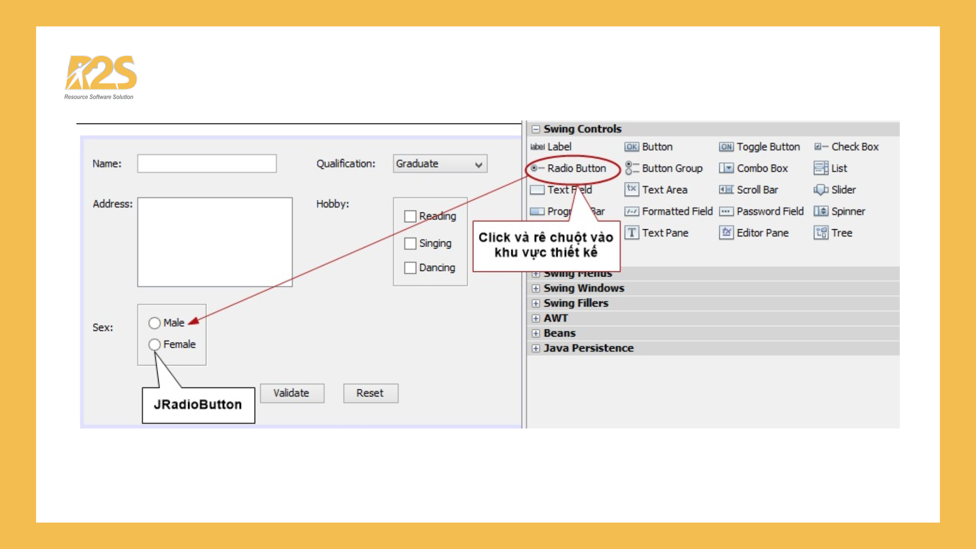 Giới thiệu về Swing - R2S Academy
