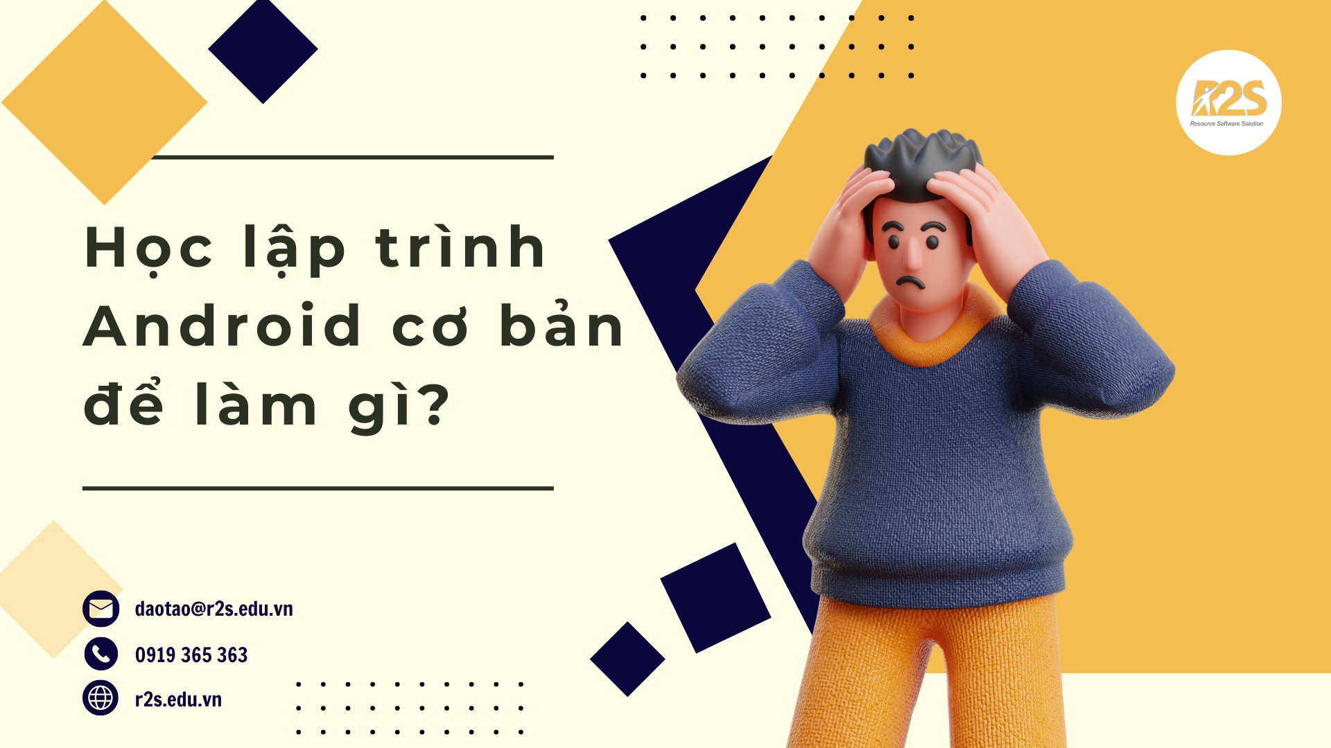 Lập trình Android cơ bản - Giáo trình chi tiết - R2S Academy