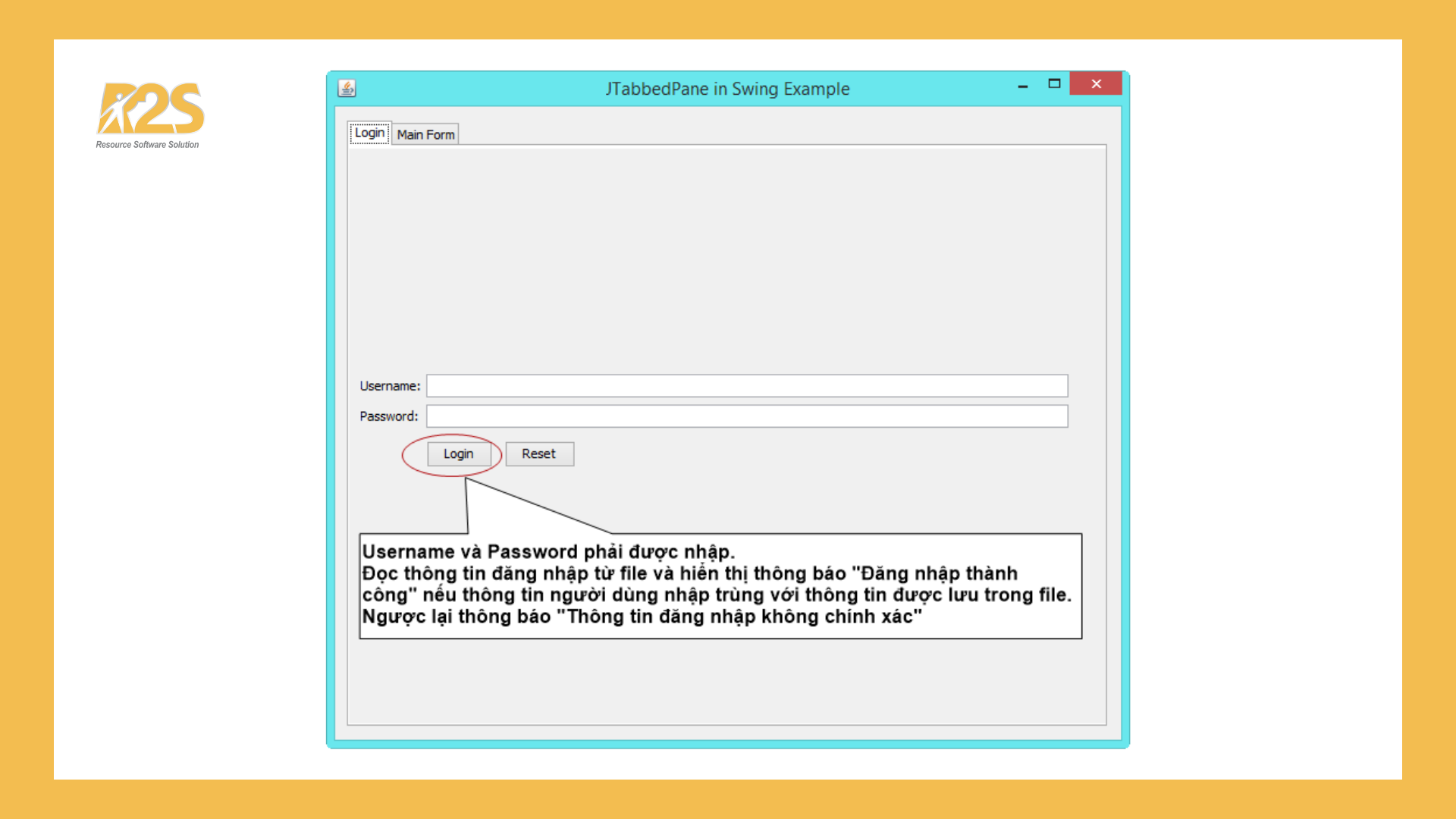 Các thành phần swing nâng cao - R2S Academy