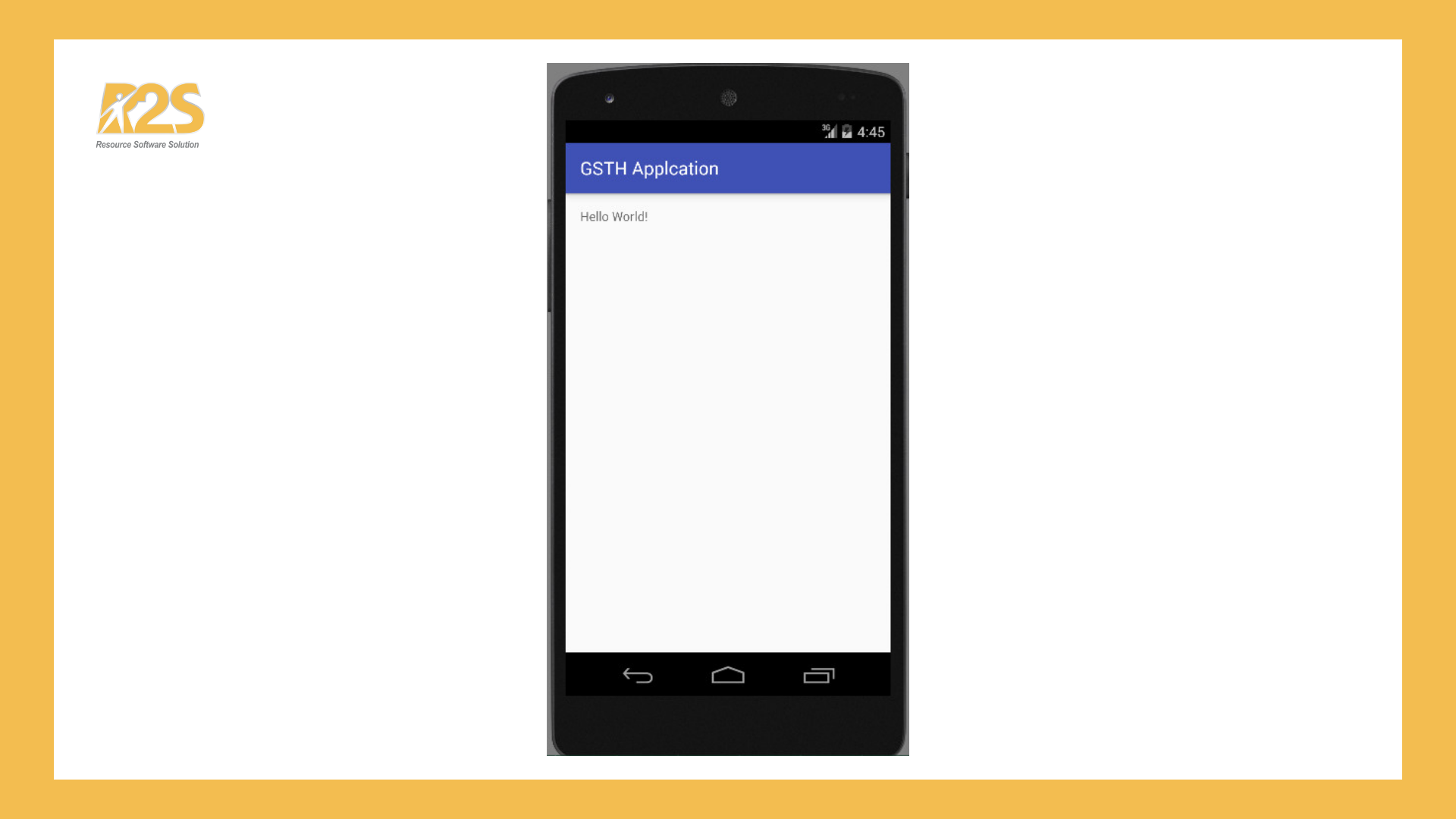 Lập trình Android - Giới thiệu từ A-Z - R2S Academy