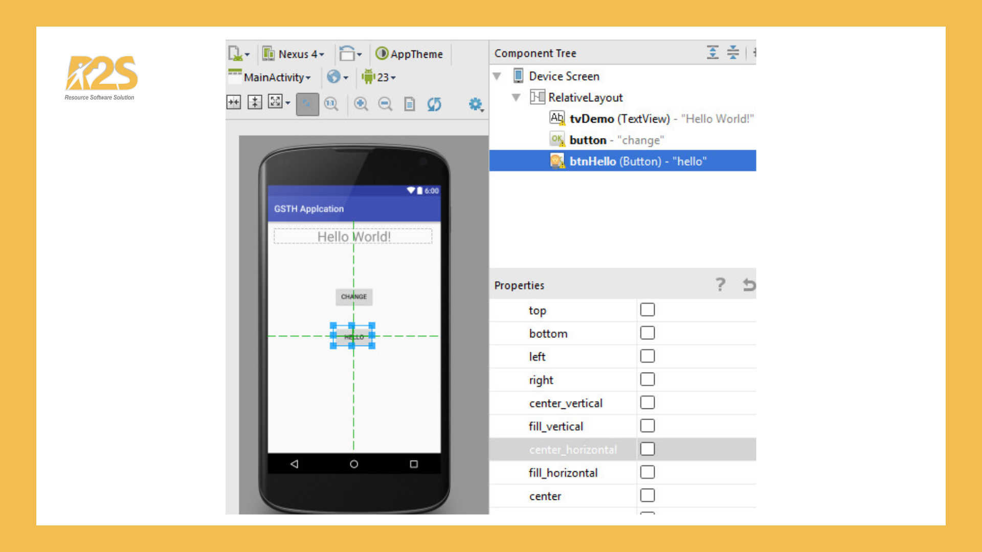 Xử lý sự kiện trong Android - R2S Academy
