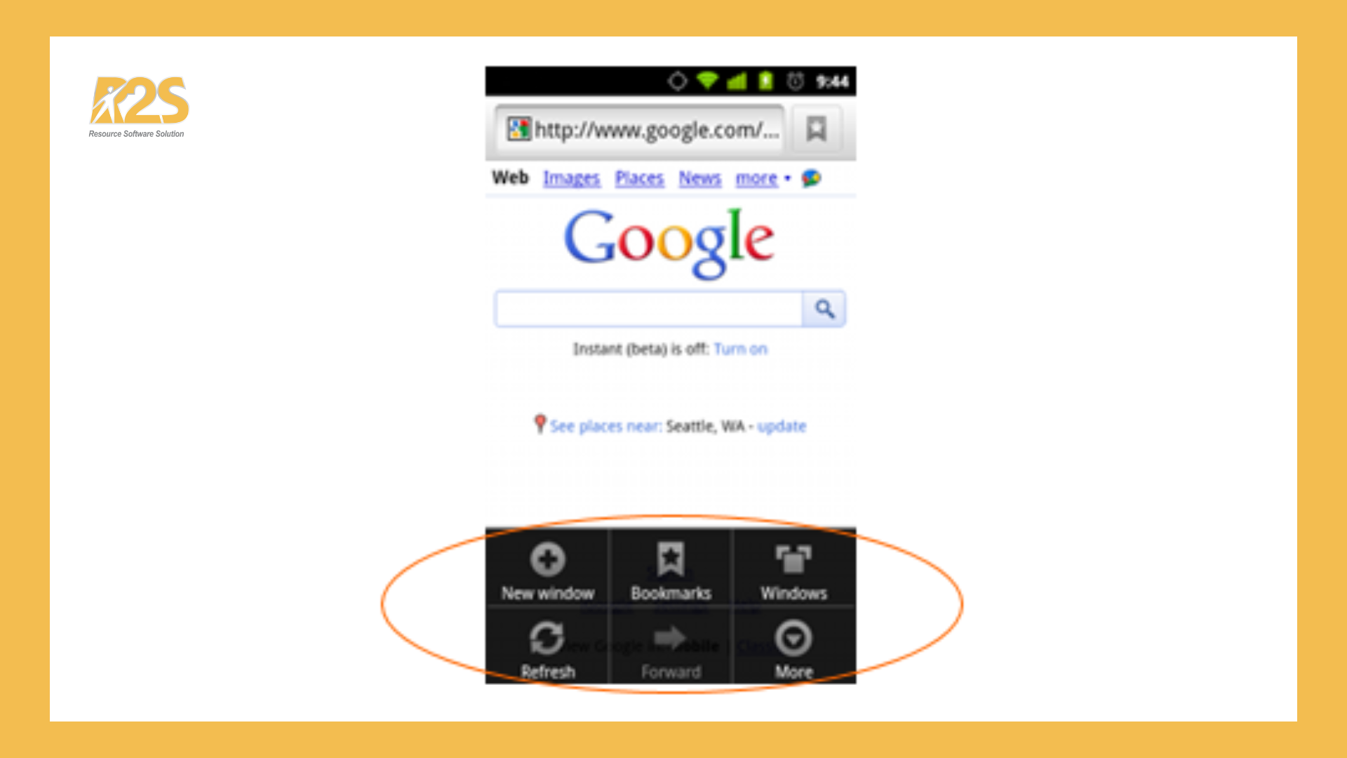 Menu trong Android - R2S Academy