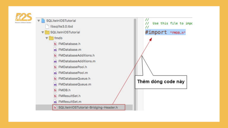 SQLite trong iOS - R2S Academy