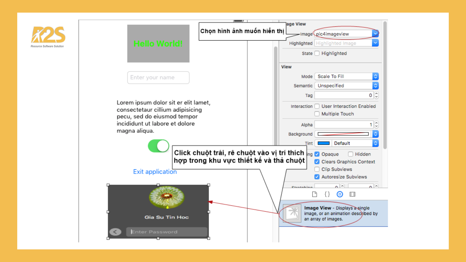Thiết kế giao diện trong iOS - R2S Academy