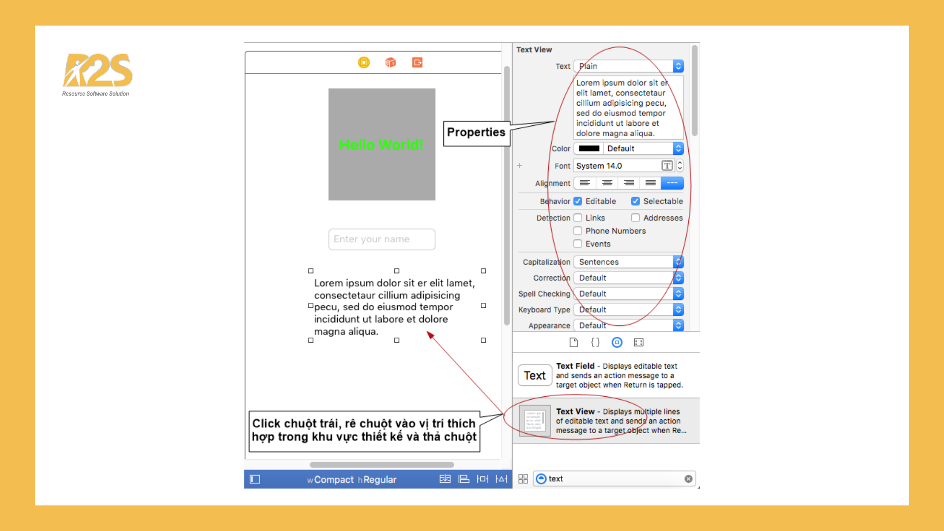 Thiết kế giao diện trong iOS - R2S Academy