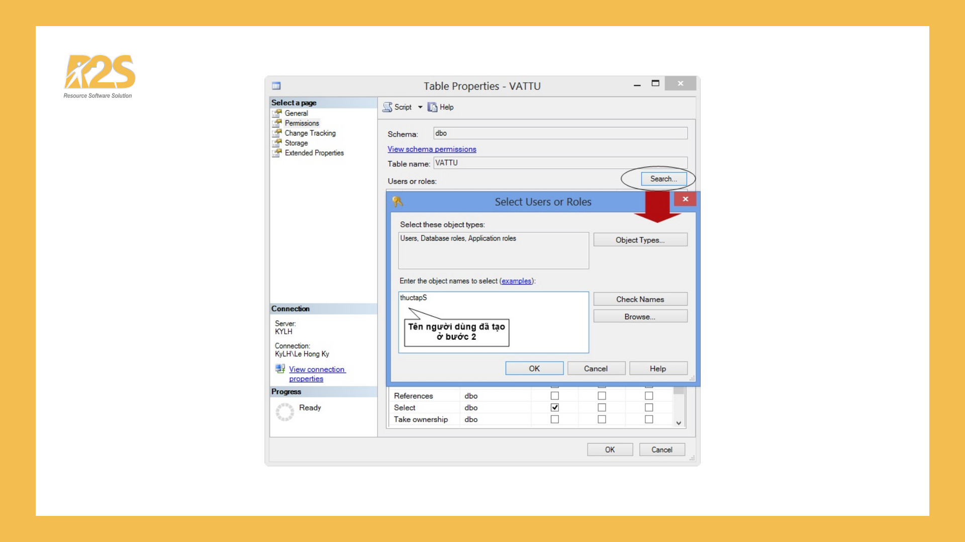 Bảo mật cơ sở dữ liệu SQL Server - R2S Academy