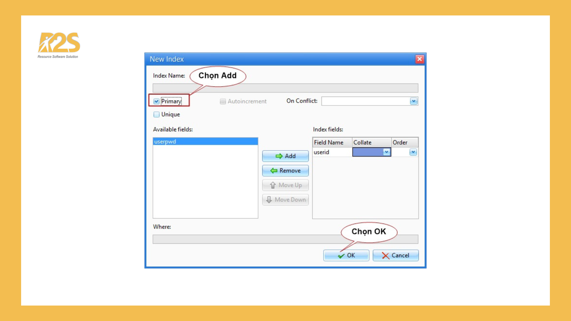 Cài đặt cơ sở dữ liệu với SQLite - R2S Academy