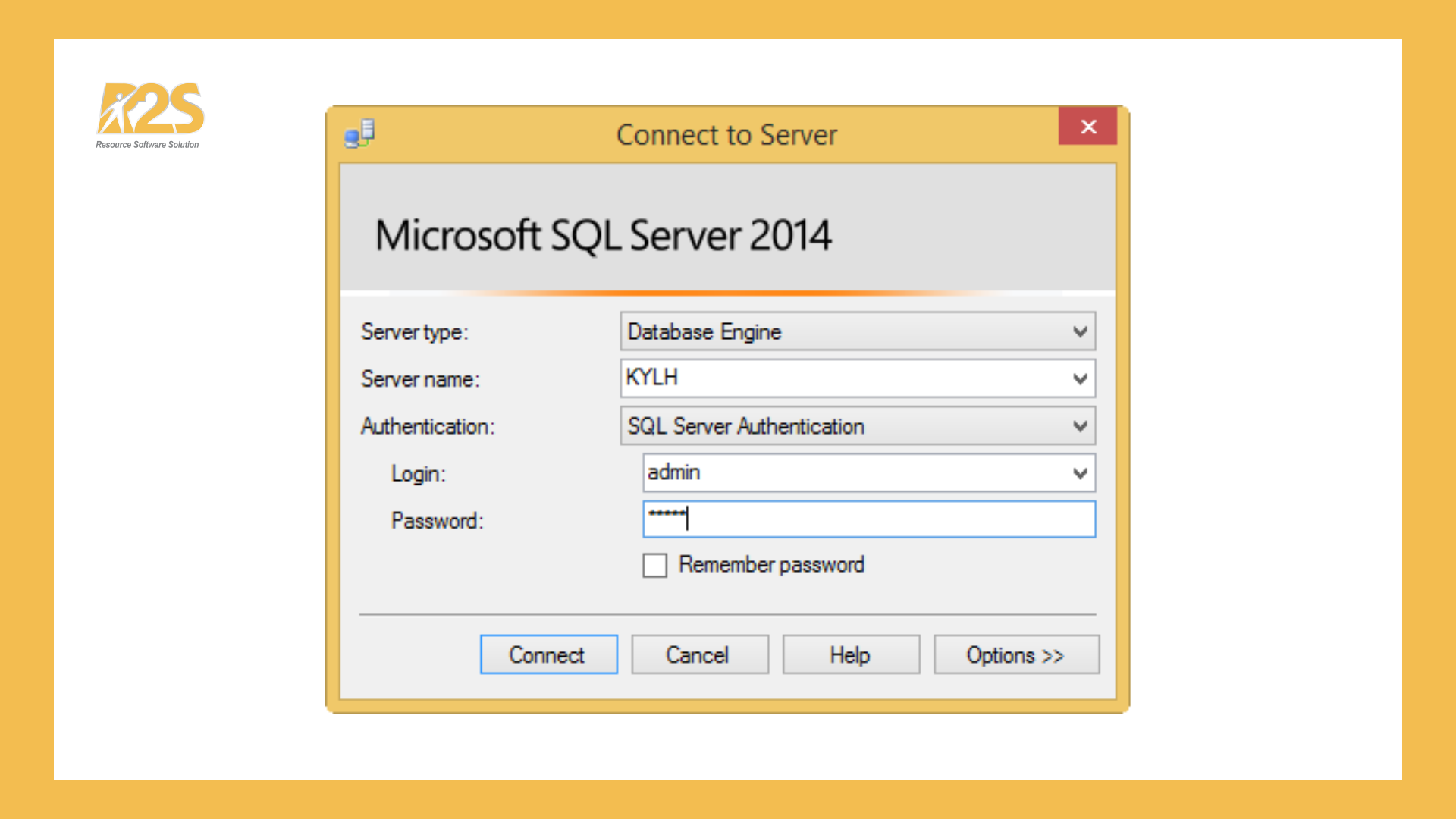 Cài đặt SQL Server 2014 - R2S Academy