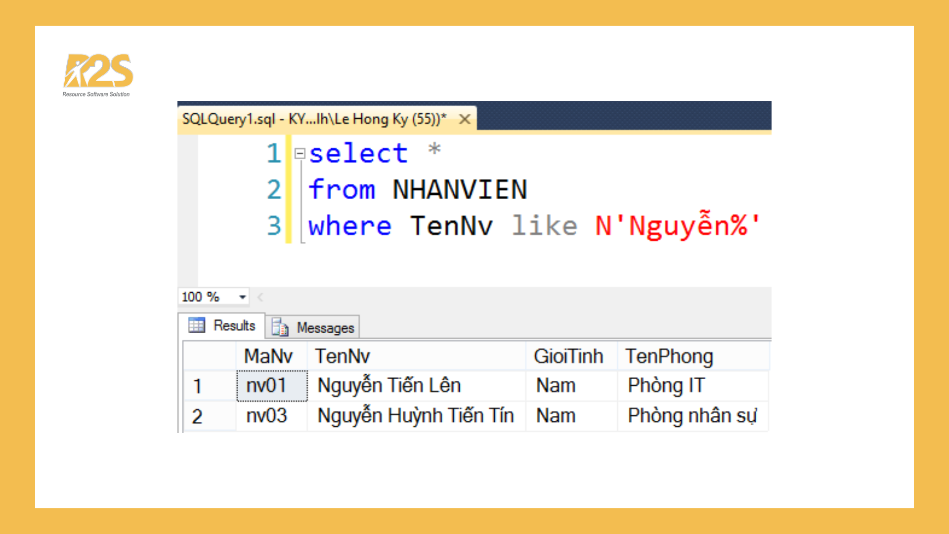 Xem Dữ Liệu Trong Sql Server 2014 R2s Academy